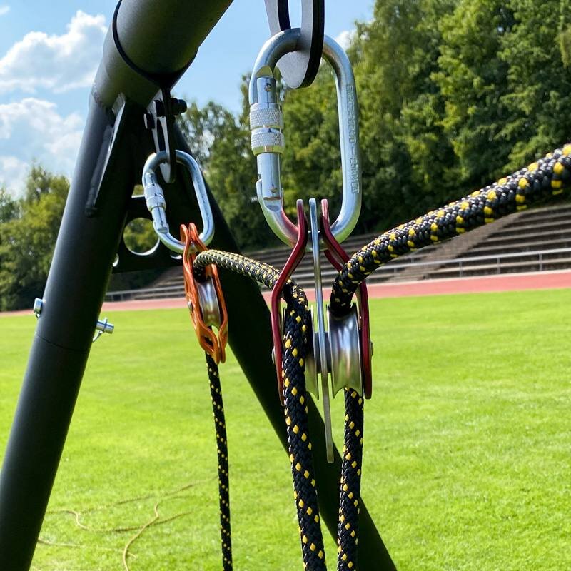 PoleSports Pulley System Aerial Rig bis 5,5 m Aerial Rig PRO und Aerial ...