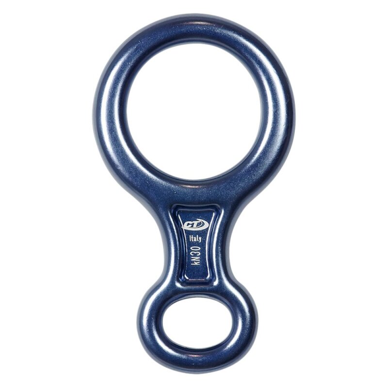 Flying Rose Figur 8 Metallicblau